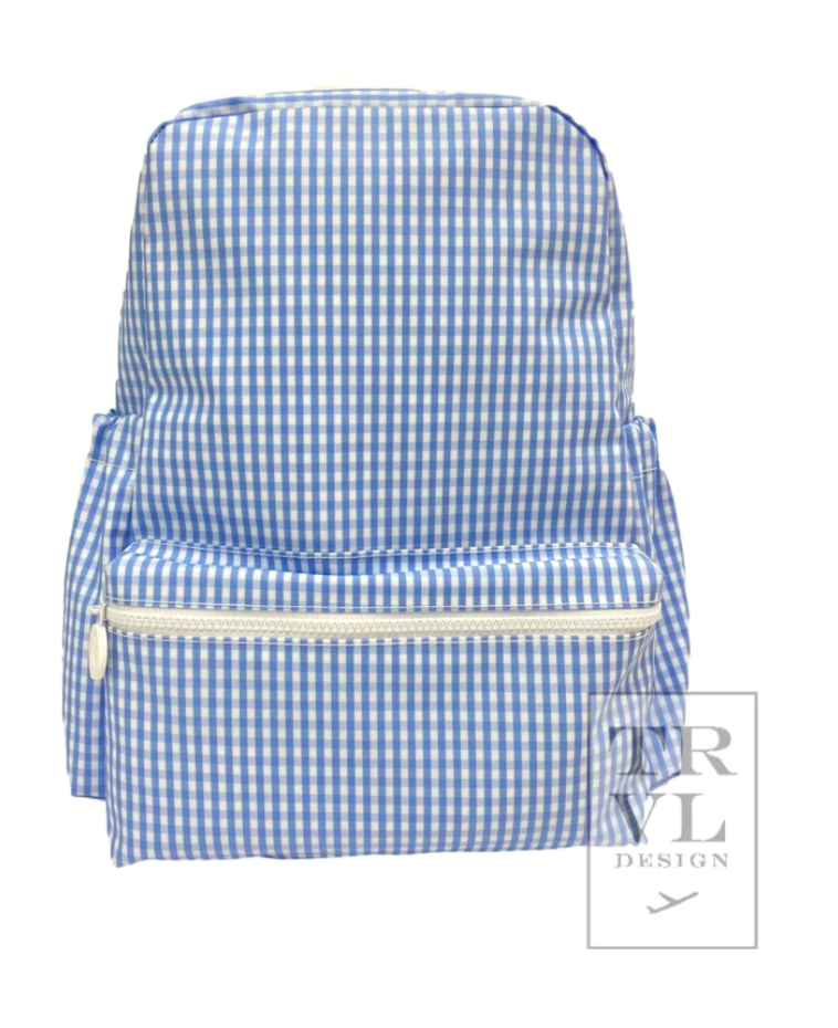 TRVL Design Printed Backpack – PAC Trade Embroidery