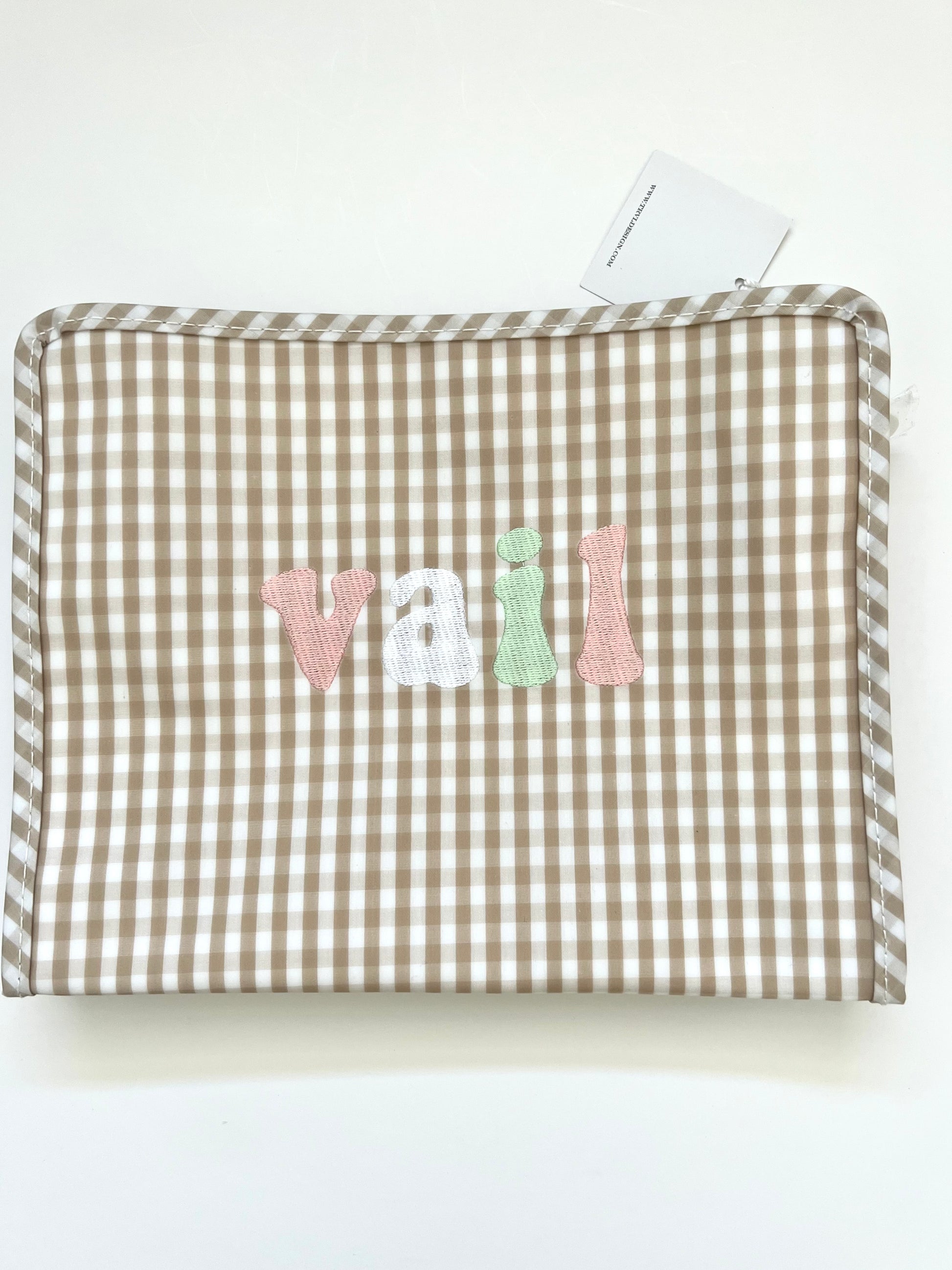 TRVL Design Large Roadie Zip Pouch – PAC Trade Embroidery